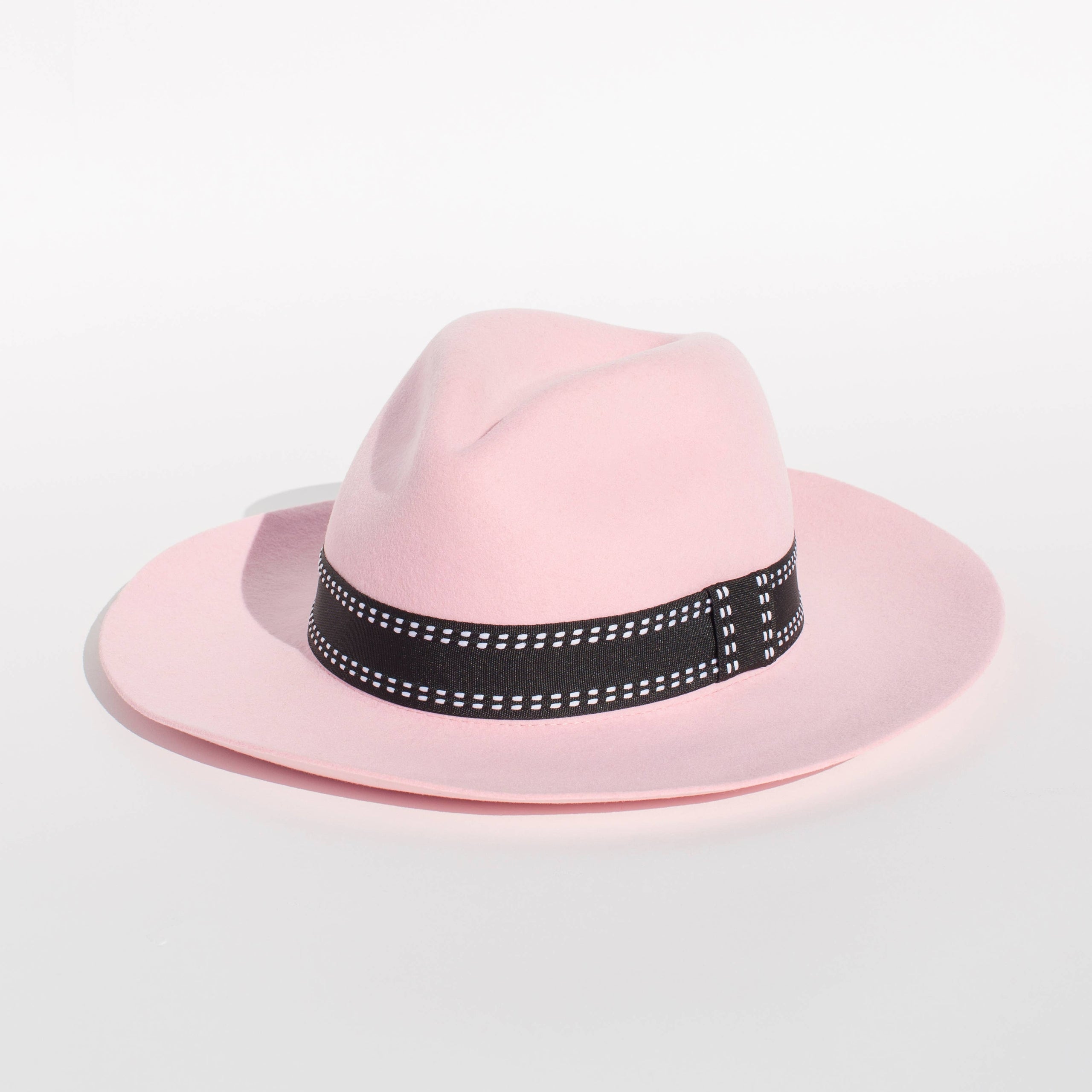 Elegancia Tropical Hats - Rancher Style Fine Pink Felt Hat | Tina's ...