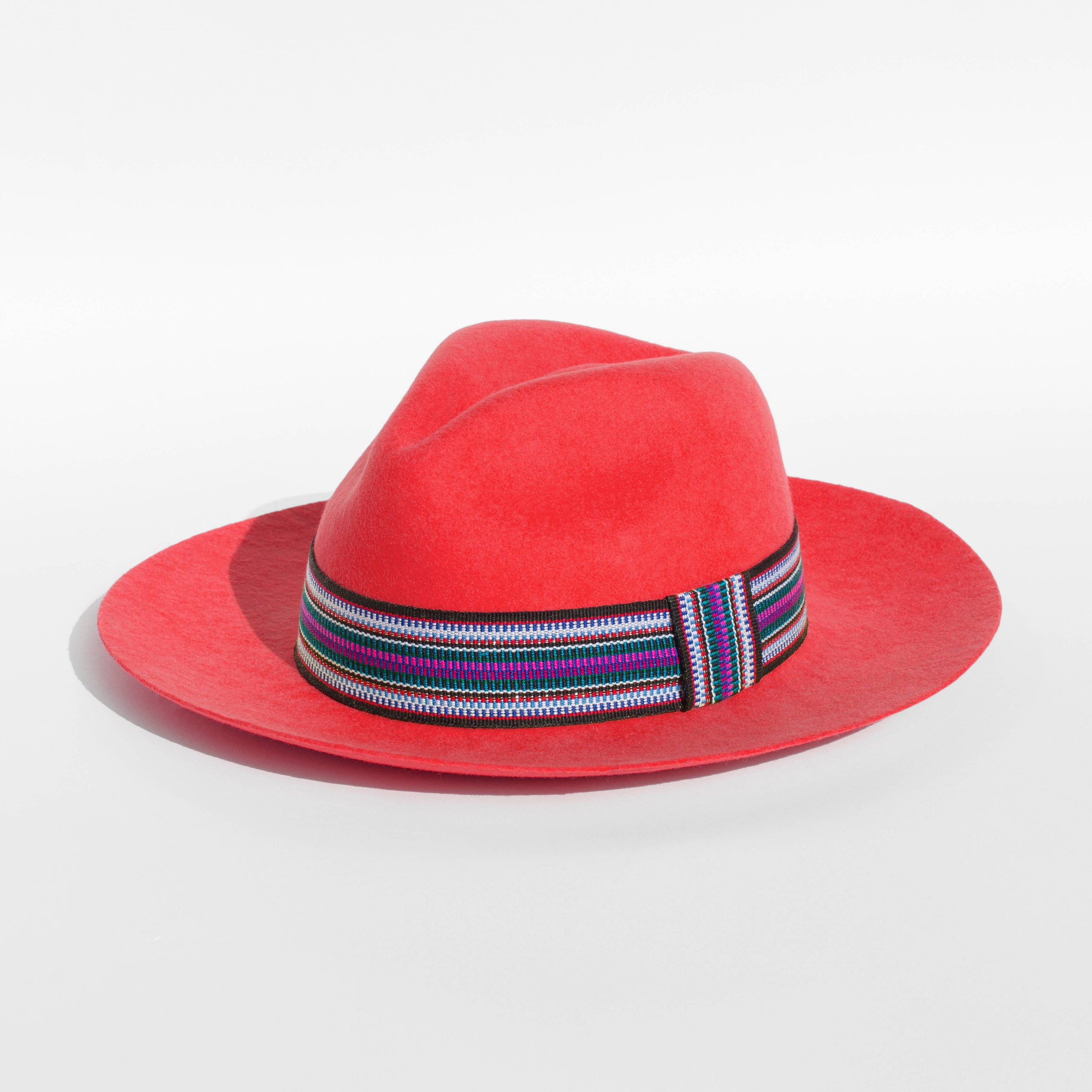 Elegancia Tropical Hats - Rancher Style Red Fine Felt Hat | Tina's ...